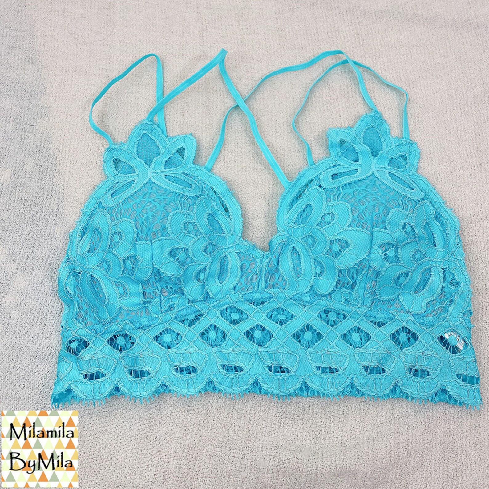 Fall Autumn Color Crochet Lace Bralettes Womens Seamless - Etsy