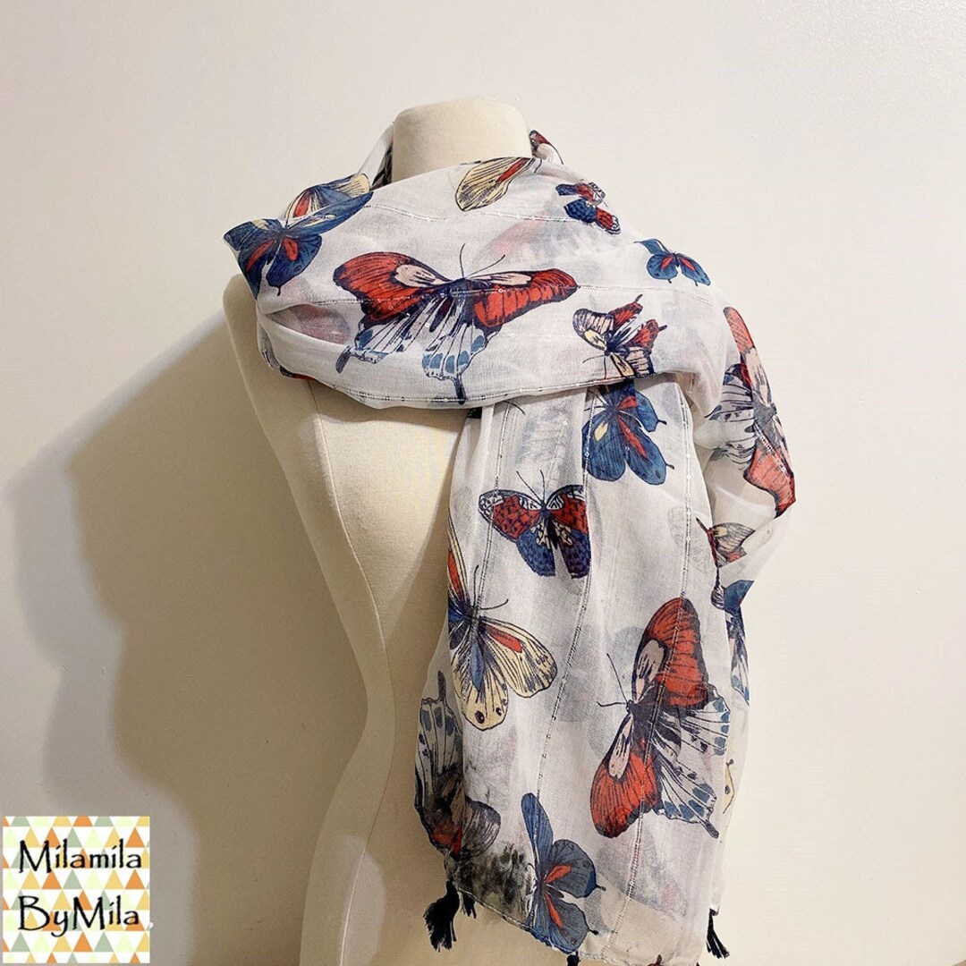 Monarch Butterfly Scarf - Etsy