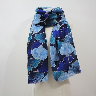 Ginkgo Scarf - Etsy