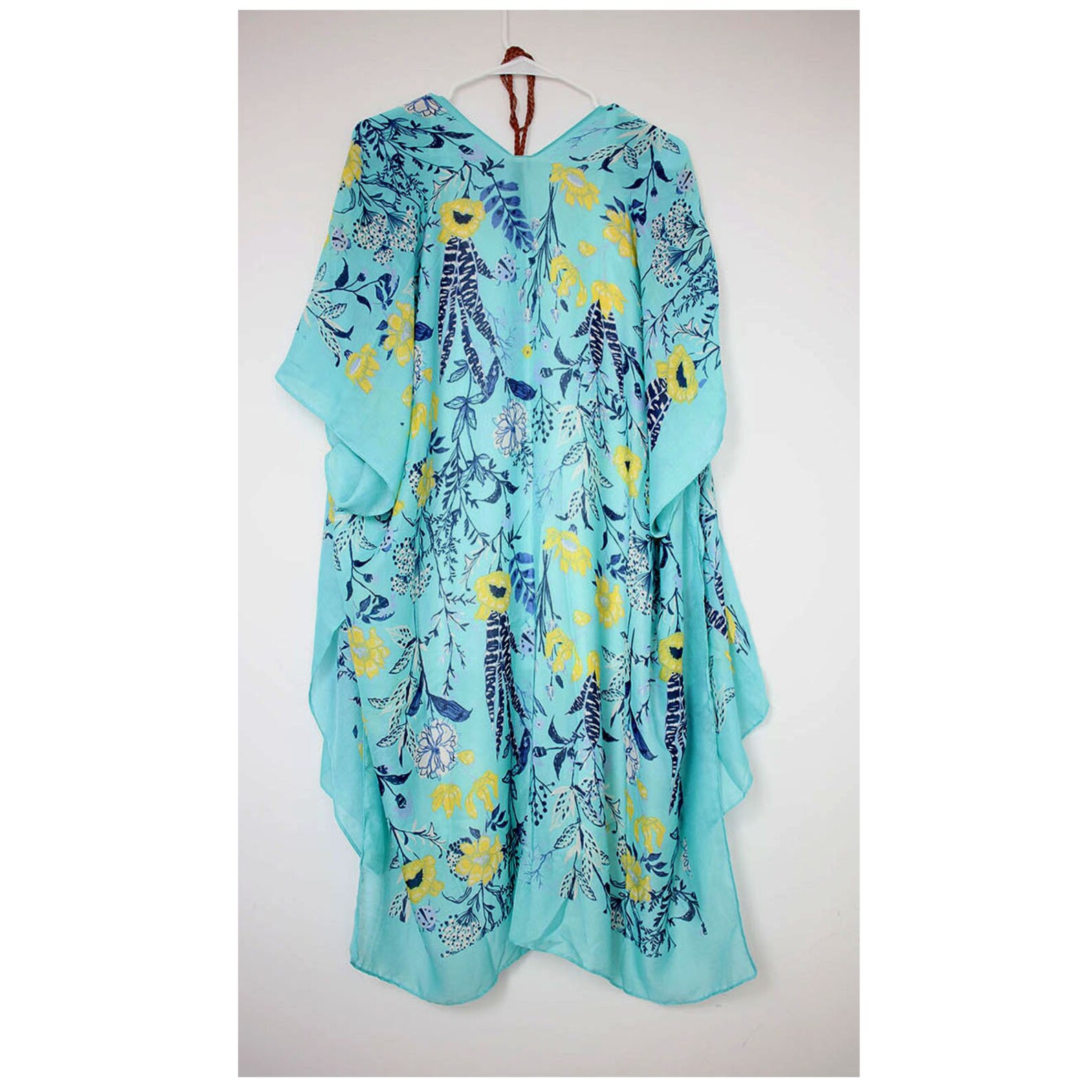 Boho Long Kimono Duster With Boho Print - Etsy