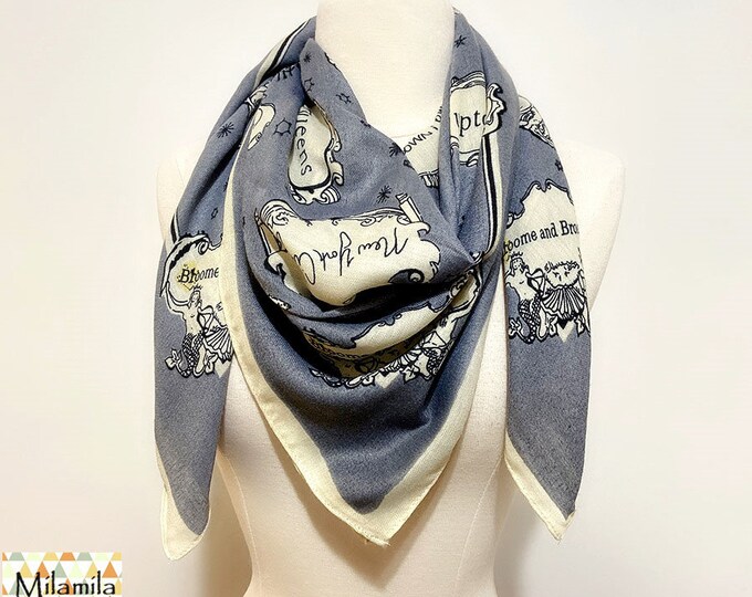 Zoo York Silk Scarf - Etsy