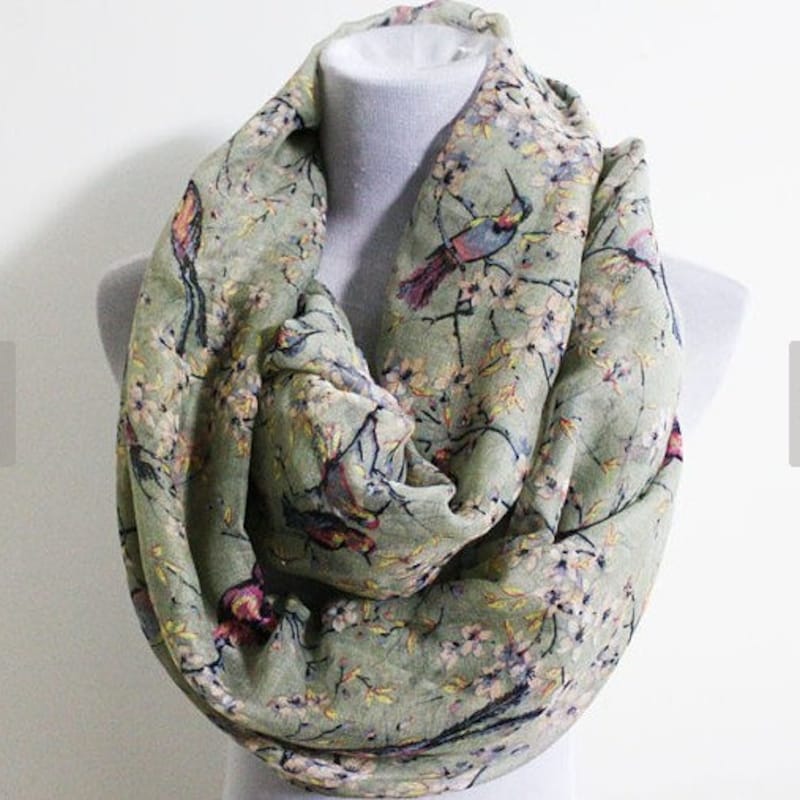 Bird Scarf - Etsy