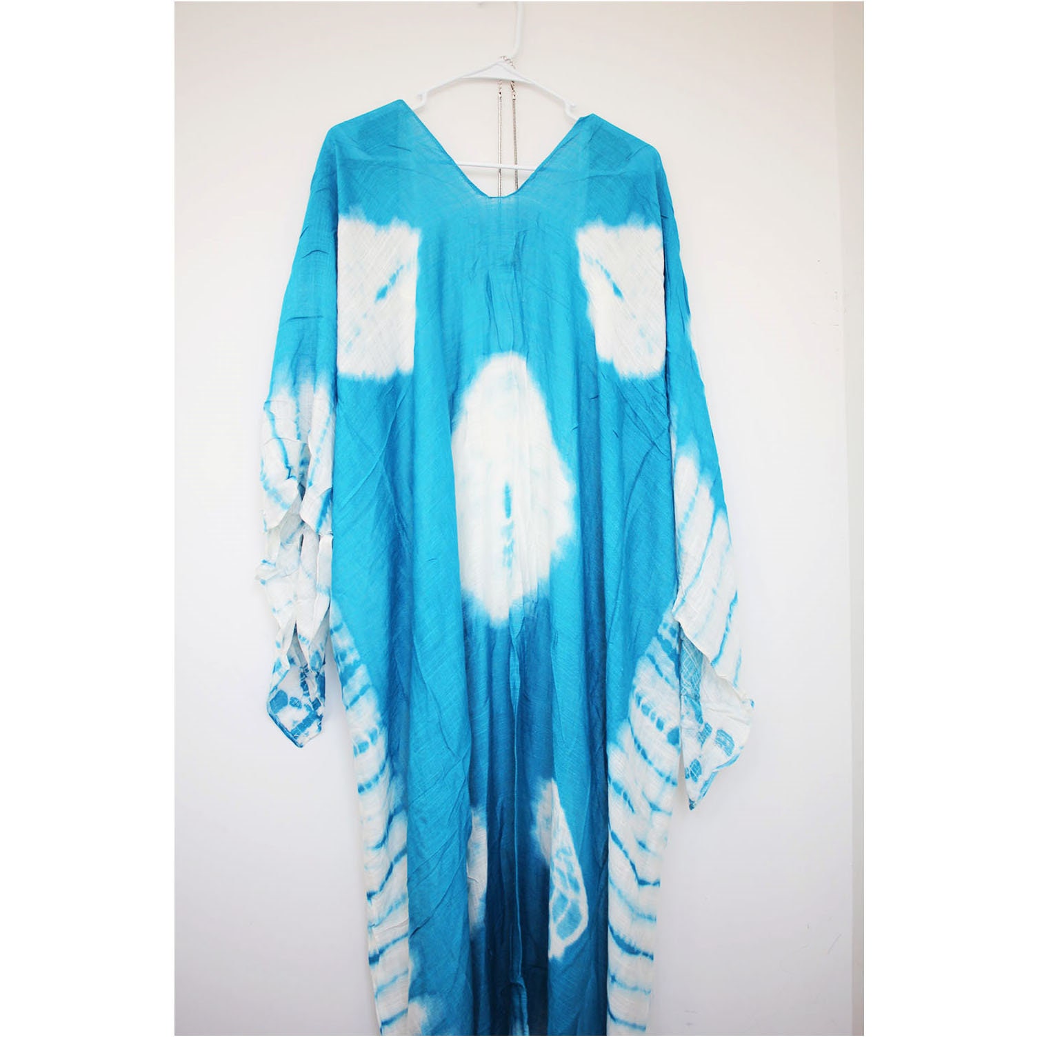 Rust Orange Tie Dye Long Kimono Duster | Etsy