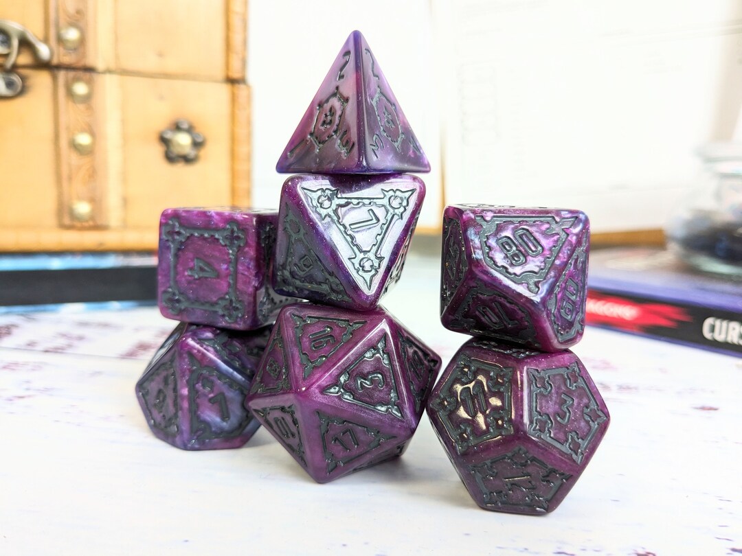 Warlocks Temple Giant Dice Set - Etsy