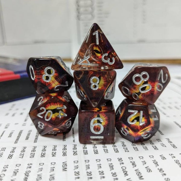 Dnd Sauron Dice - Etsy Australia