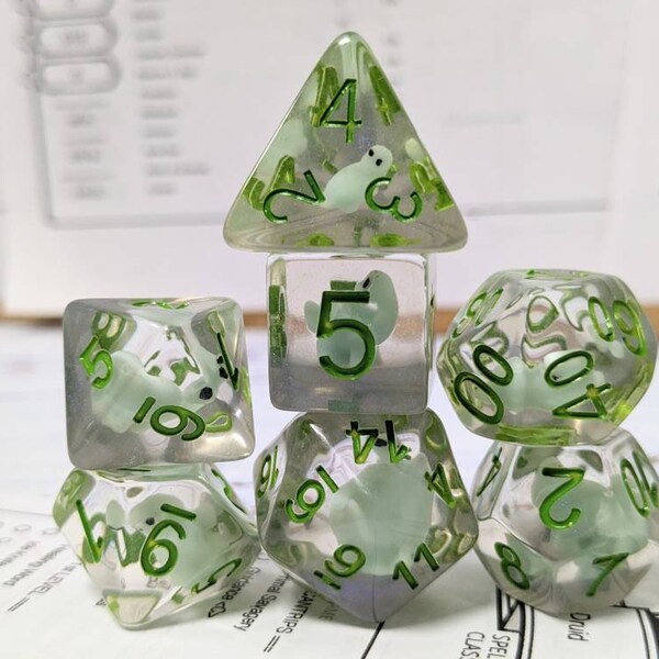 Dinosaur Dice Set - Etsy