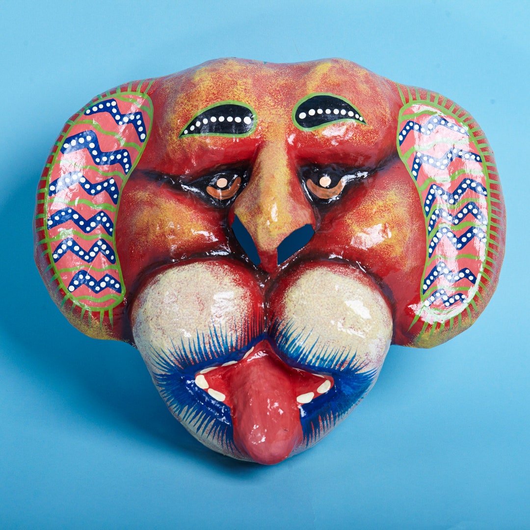 Carnival Head Mask-art and Collectibles-made in Haiti-handmade-paper ...