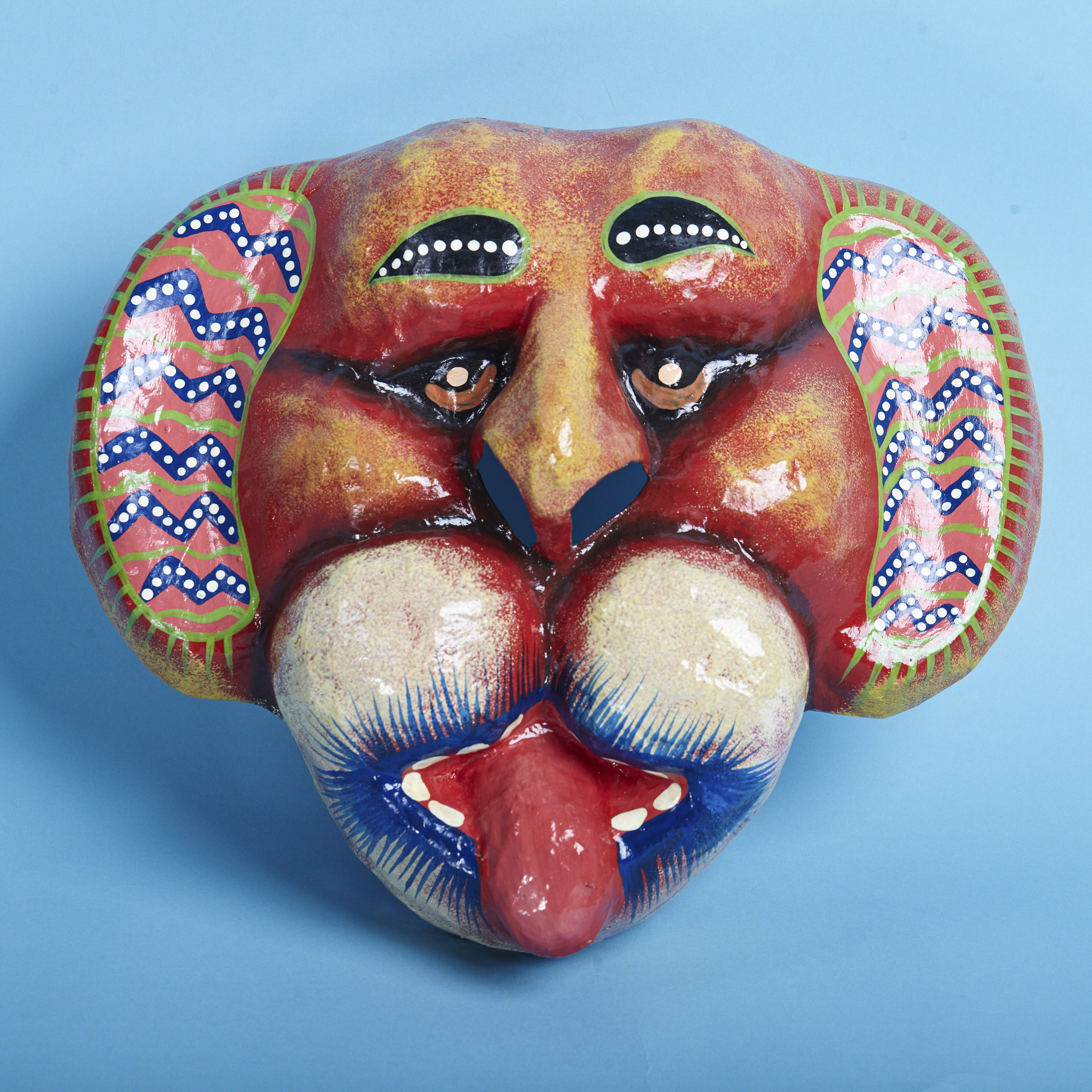 Carnival Head Mask-art and Collectibles-made in - Etsy