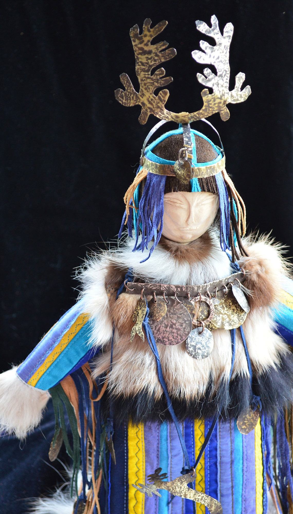 Handmade Art Doll in Shaman Costume. Interior Decoration Magic | Etsy