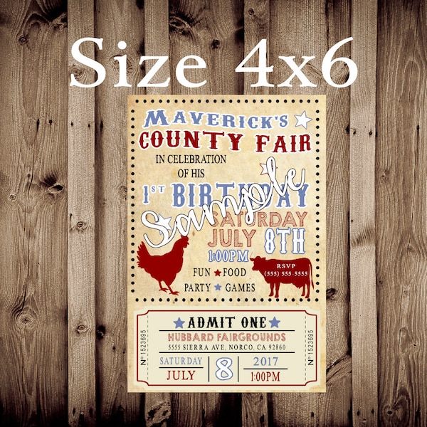 County Fair Party - Etsy