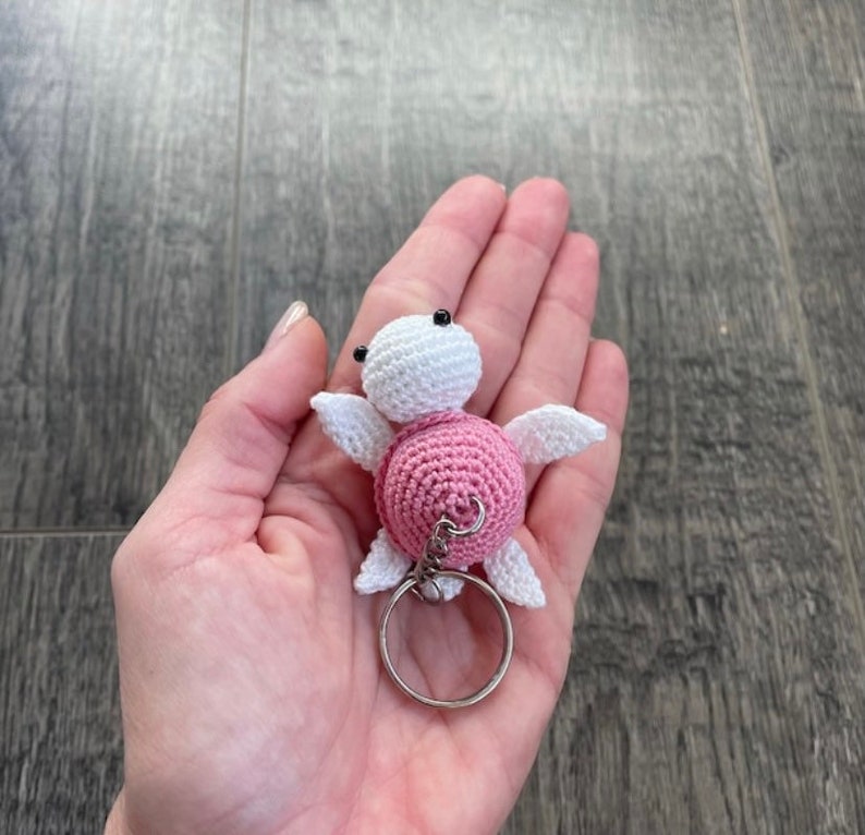 Crochet Turtle Keychain Pattern (PDF Pattern) - Etsy