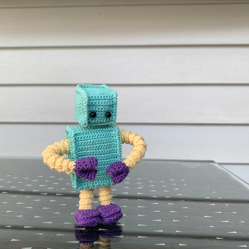 Robot Plush - Etsy