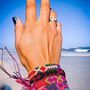 Friendship Bracelet Hand Woven, String Surfer Bracelet, Mexican Summer ...