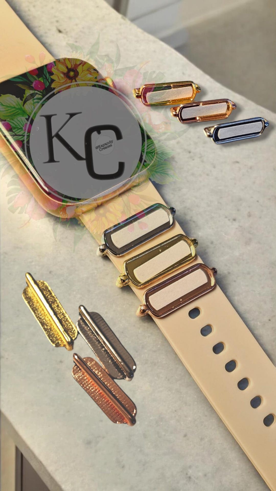 Photo Watch Band Charm - Etsy