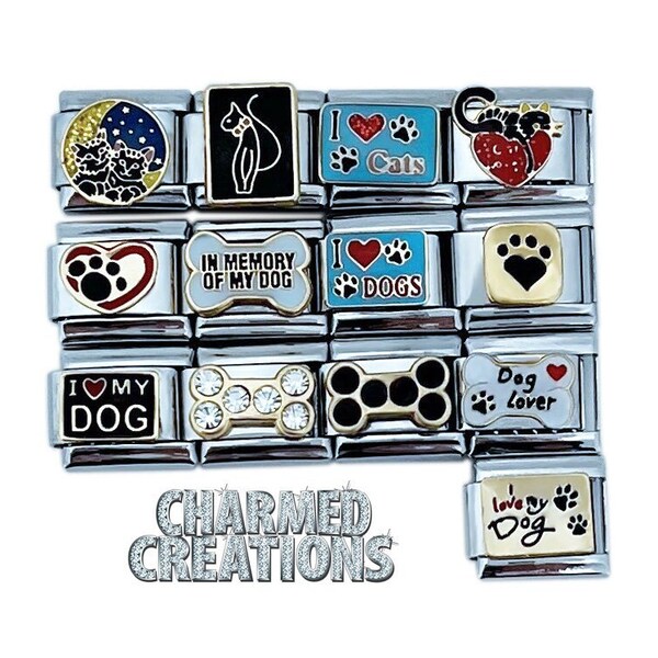 Dog Charm Bracelet - Etsy