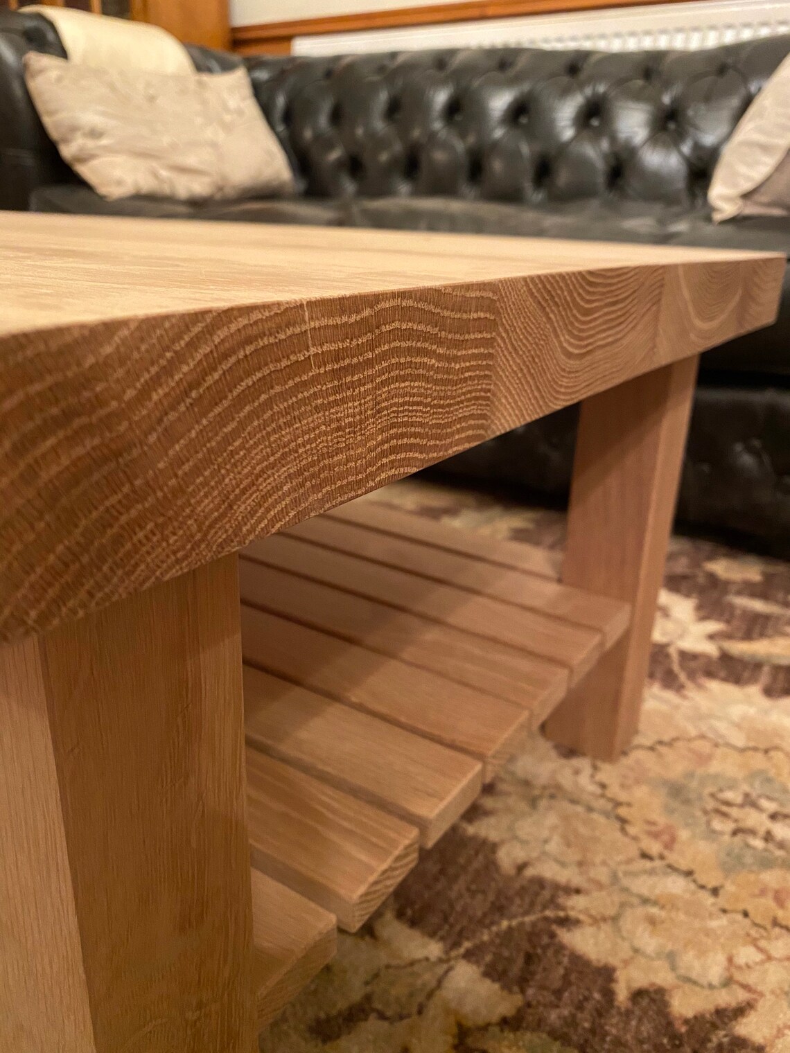 Handmade Coffee Table Solid Oak | Etsy