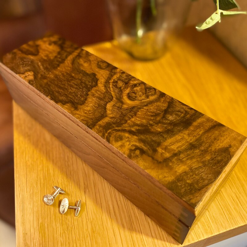 Walnut Valet Box - Etsy