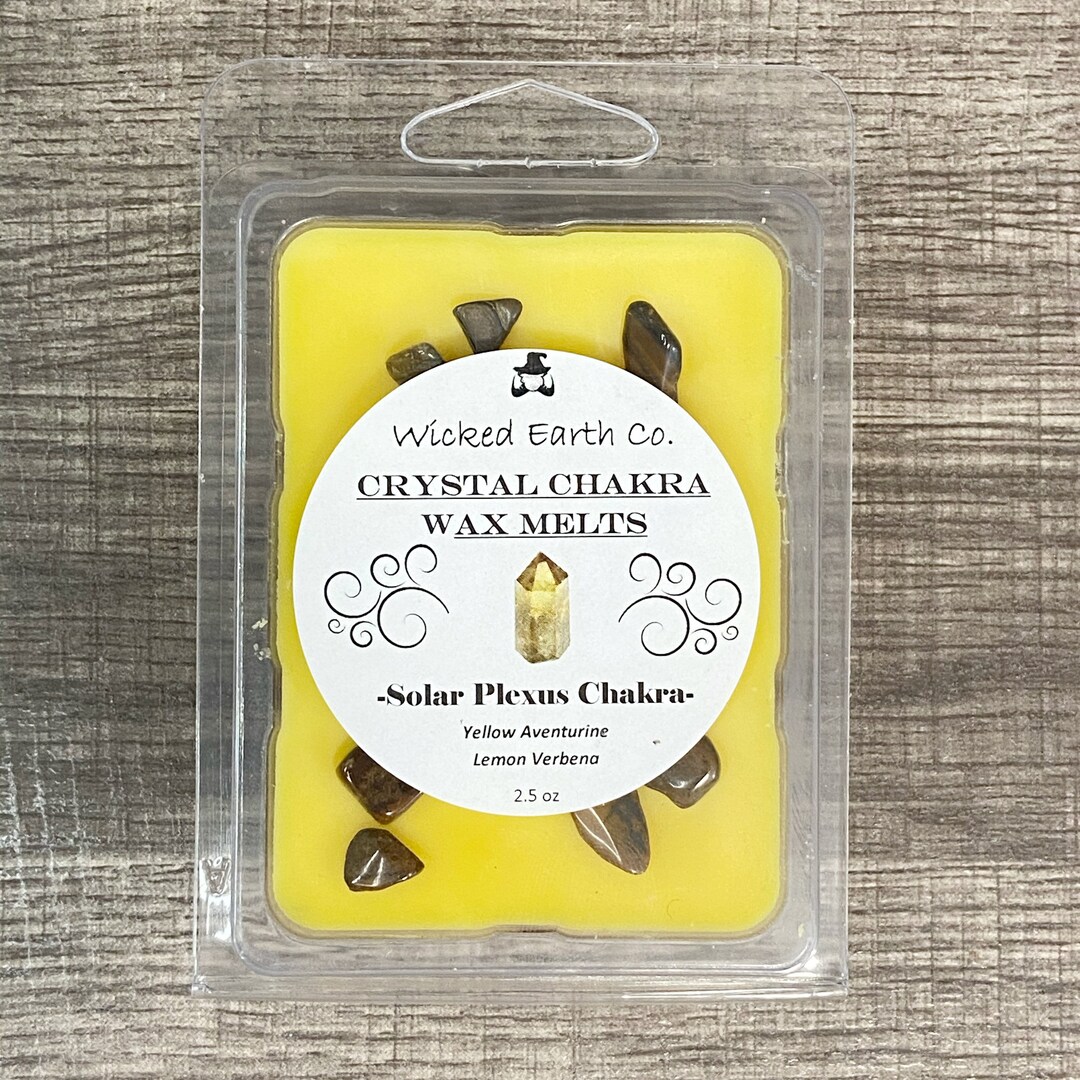 Chakra Wax Melt Set 2 Packs solar Plexus Chakra meditation Wax Melt Set ...