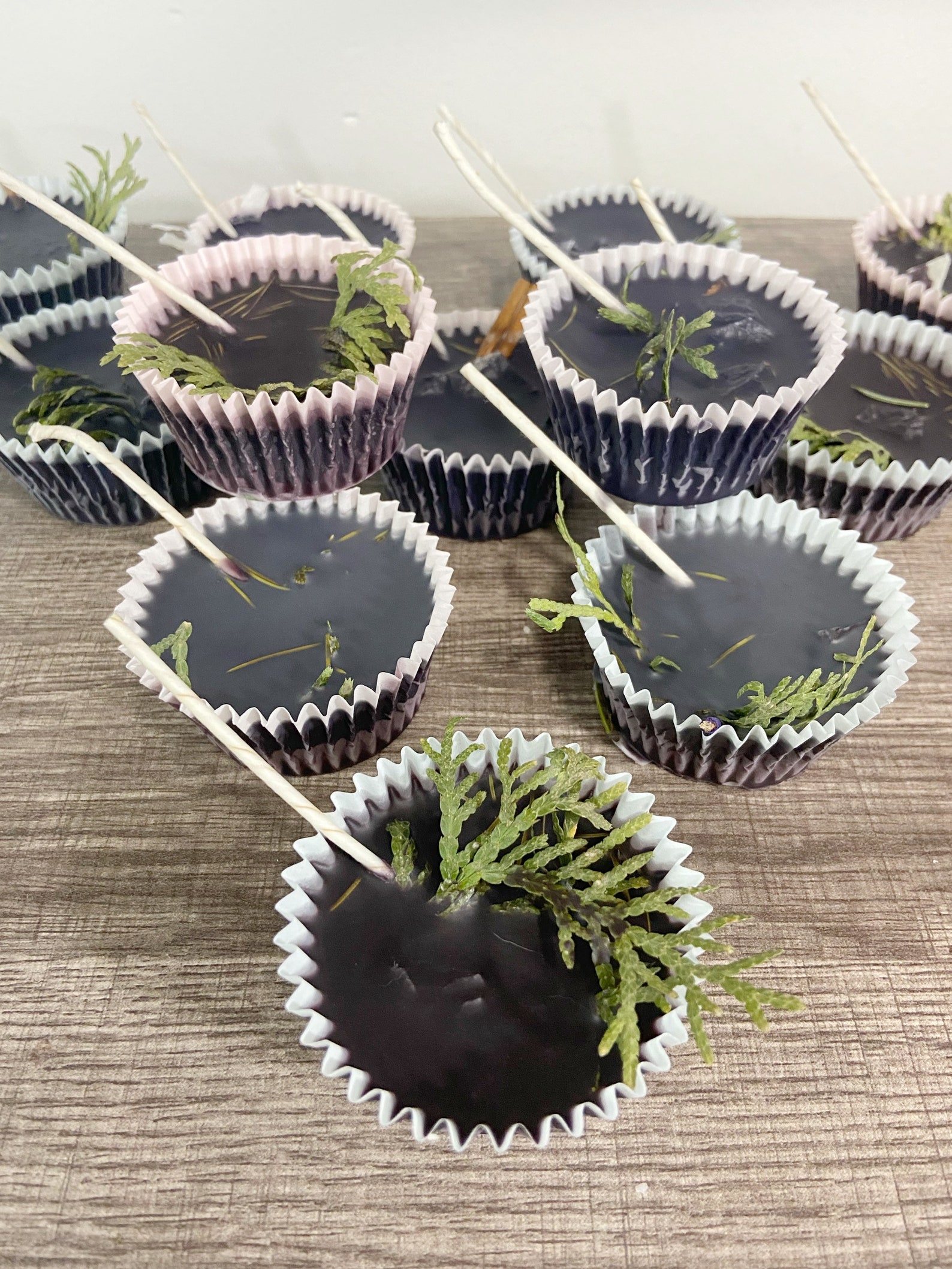 Fire Starters 6 Pack -recycled Wax, Paper, & Herbs -outdoor and Indoor ...