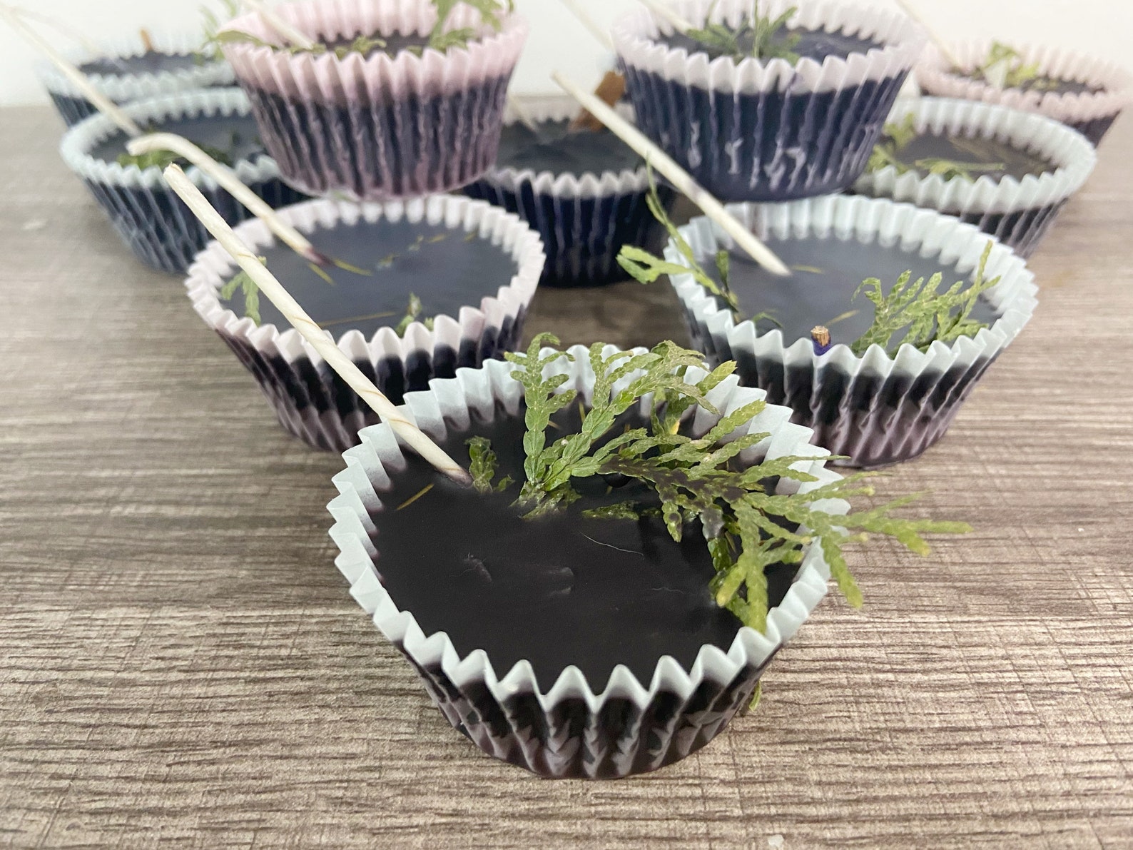 Fire Starters 6 Pack -recycled Wax, Paper, & Herbs -outdoor and Indoor ...