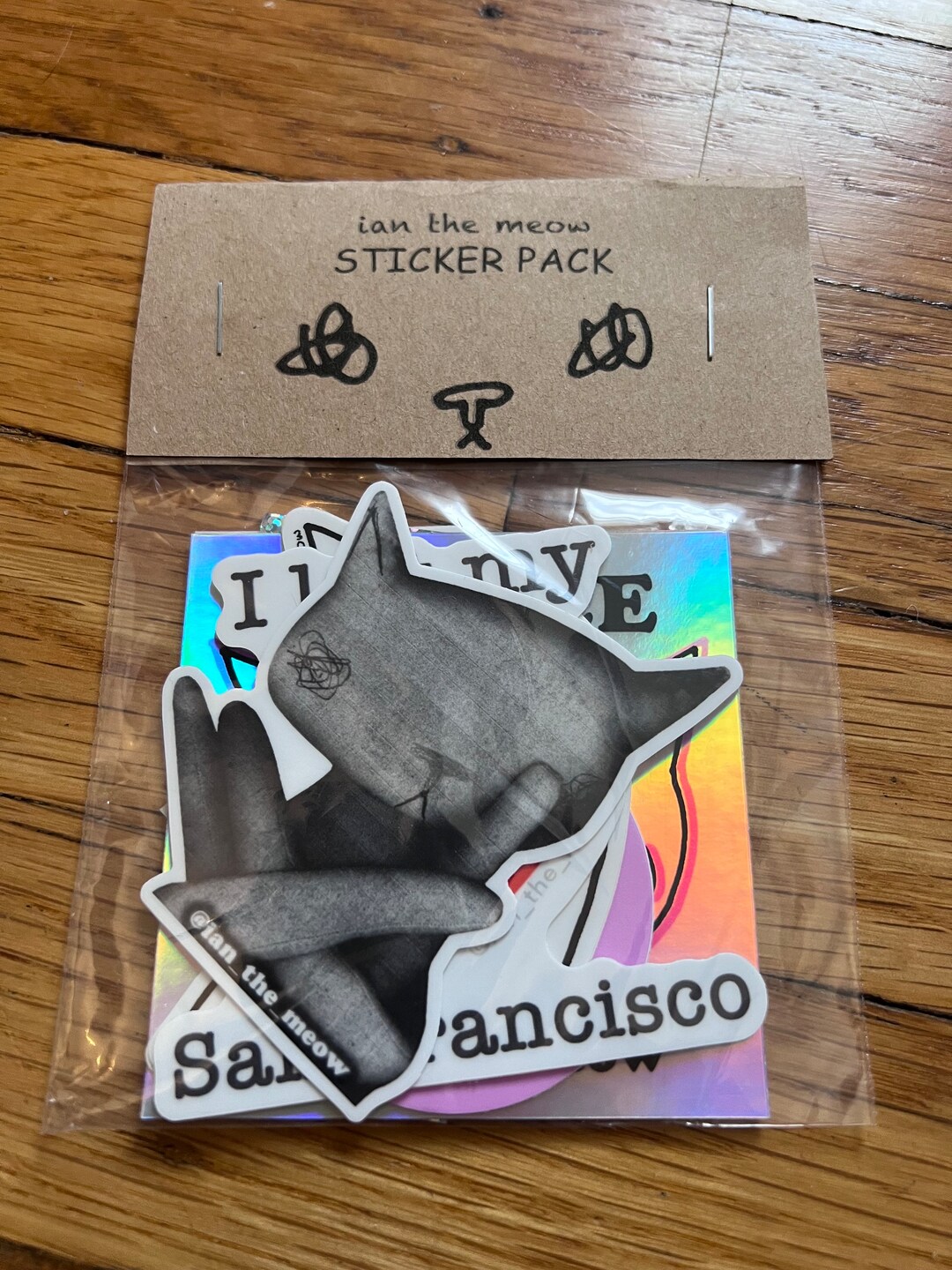 Ian the Meow Limited Edition 2024 Ultimate Vinyl Sticker Pack (10 Pack ...