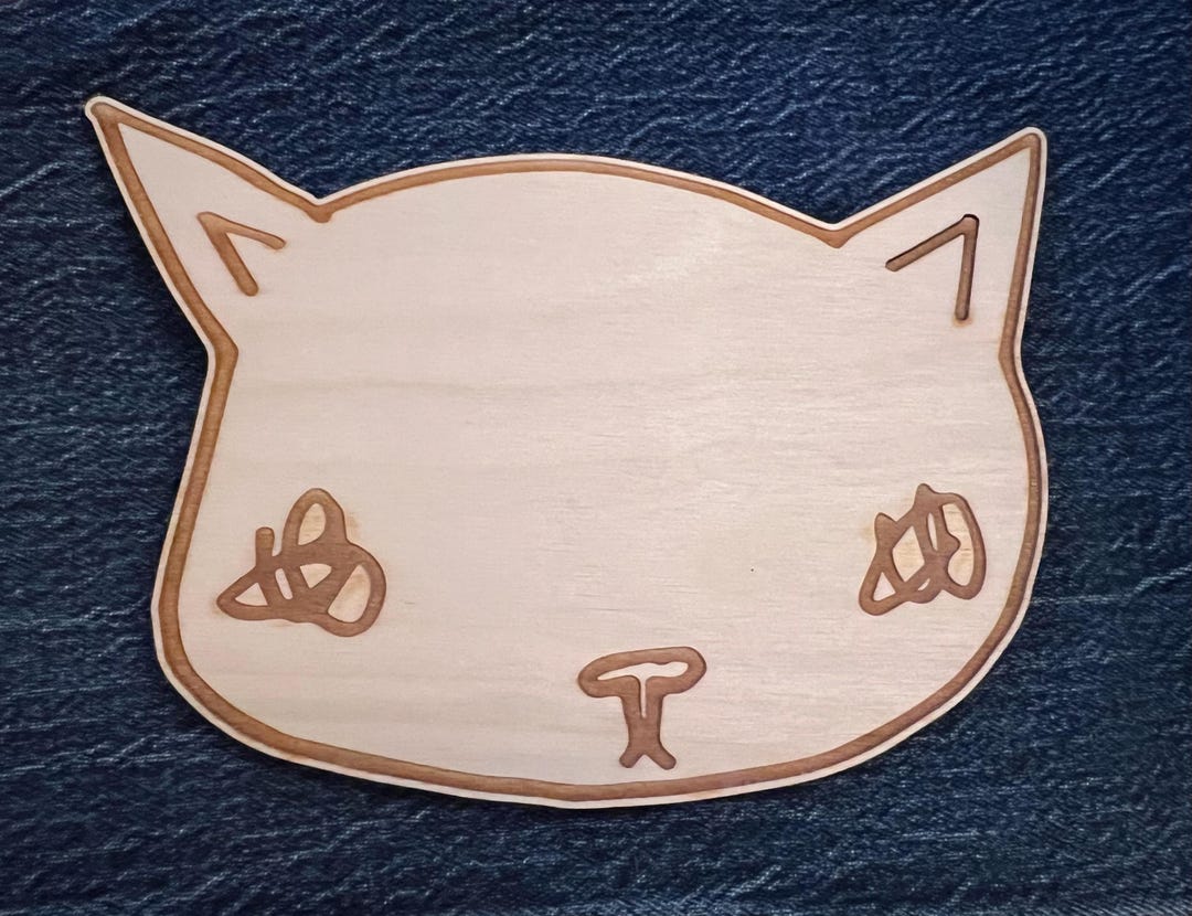 Limited Edition 1/11 Wooden Ian Face - Etsy