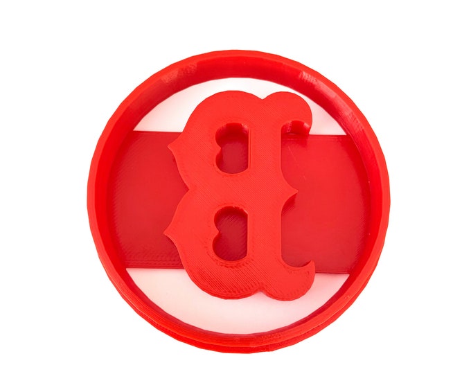 Red Sox Cookie/dough Cutter 3D Printed - Etsy