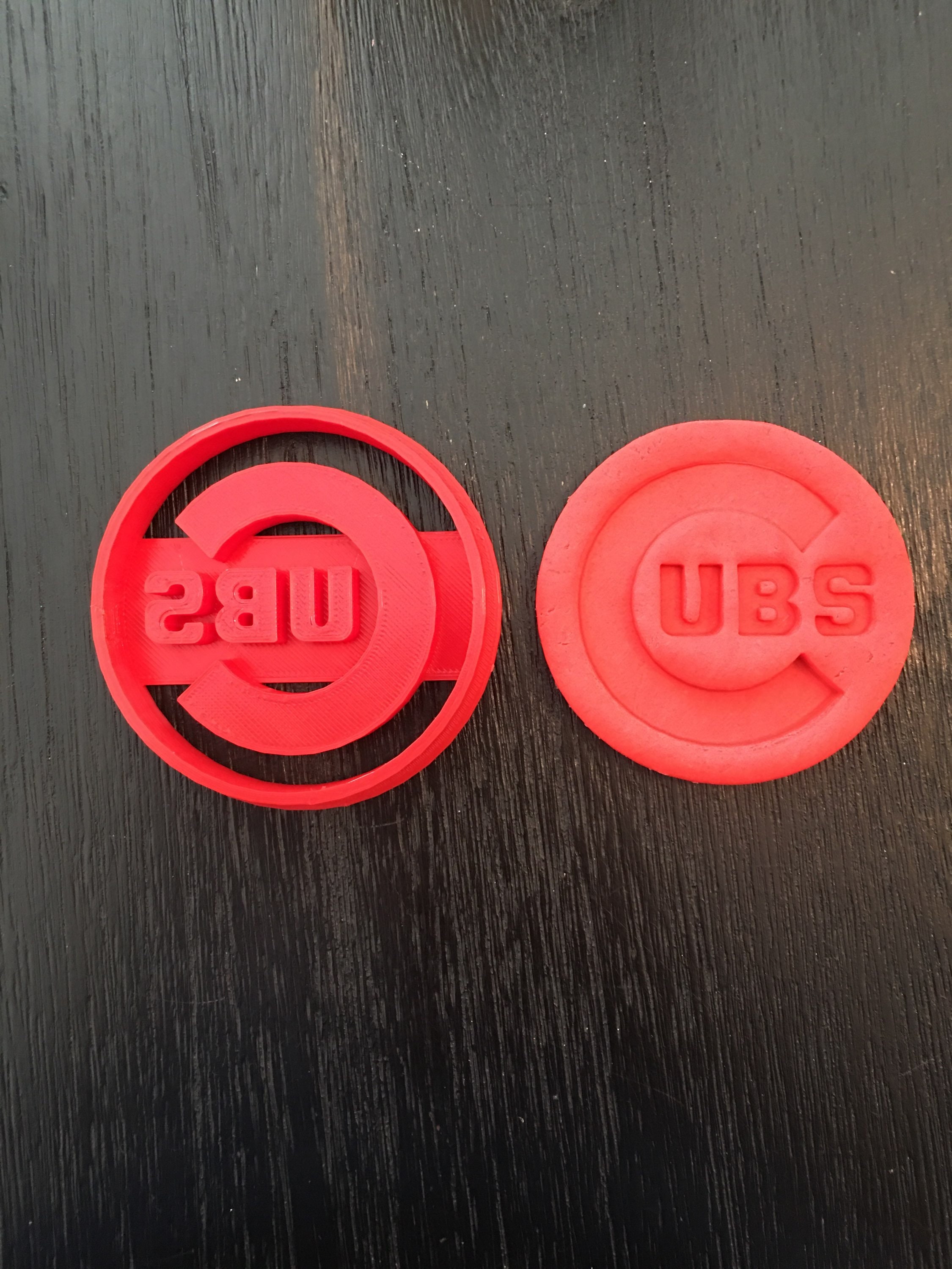 Chicago Cubs Cookie/dough Cutter 3D Printed - Etsy