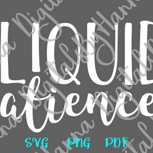 Wine SVG Files for Cricut Sayings Liquid Patience SVG Funny Quotes ...