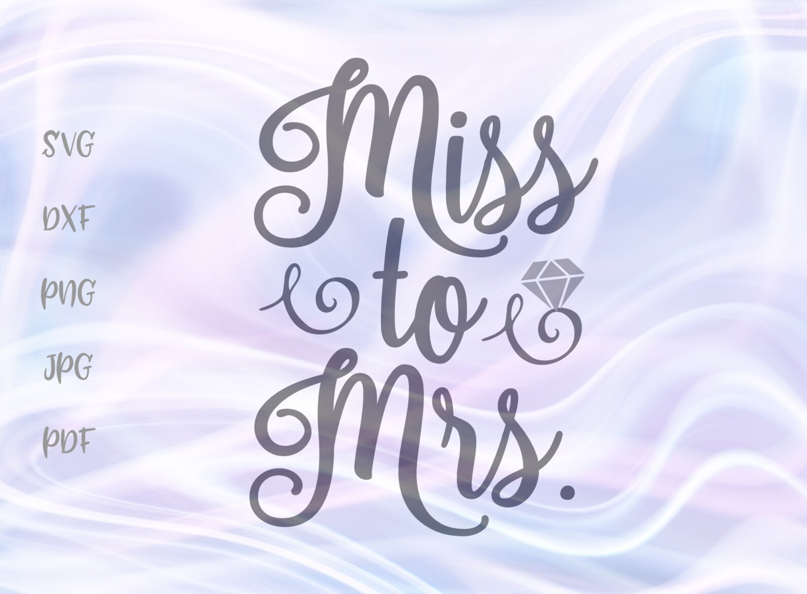 Bachelorette Svg Files For Cricut Sayings Miss Mrs Svg Bride Etsy