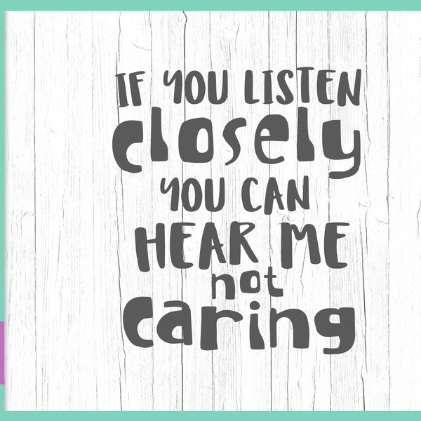 Listen Closely - Etsy
