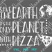 Pizza SVG Files for Cricut Sayings Save the Earth Only Planet - Etsy