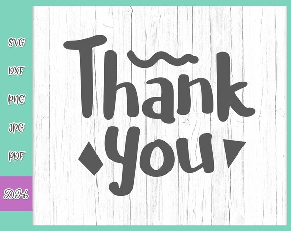 Thank You SVG Files for Cricut Appreciation Sign SVG Grateful - Etsy