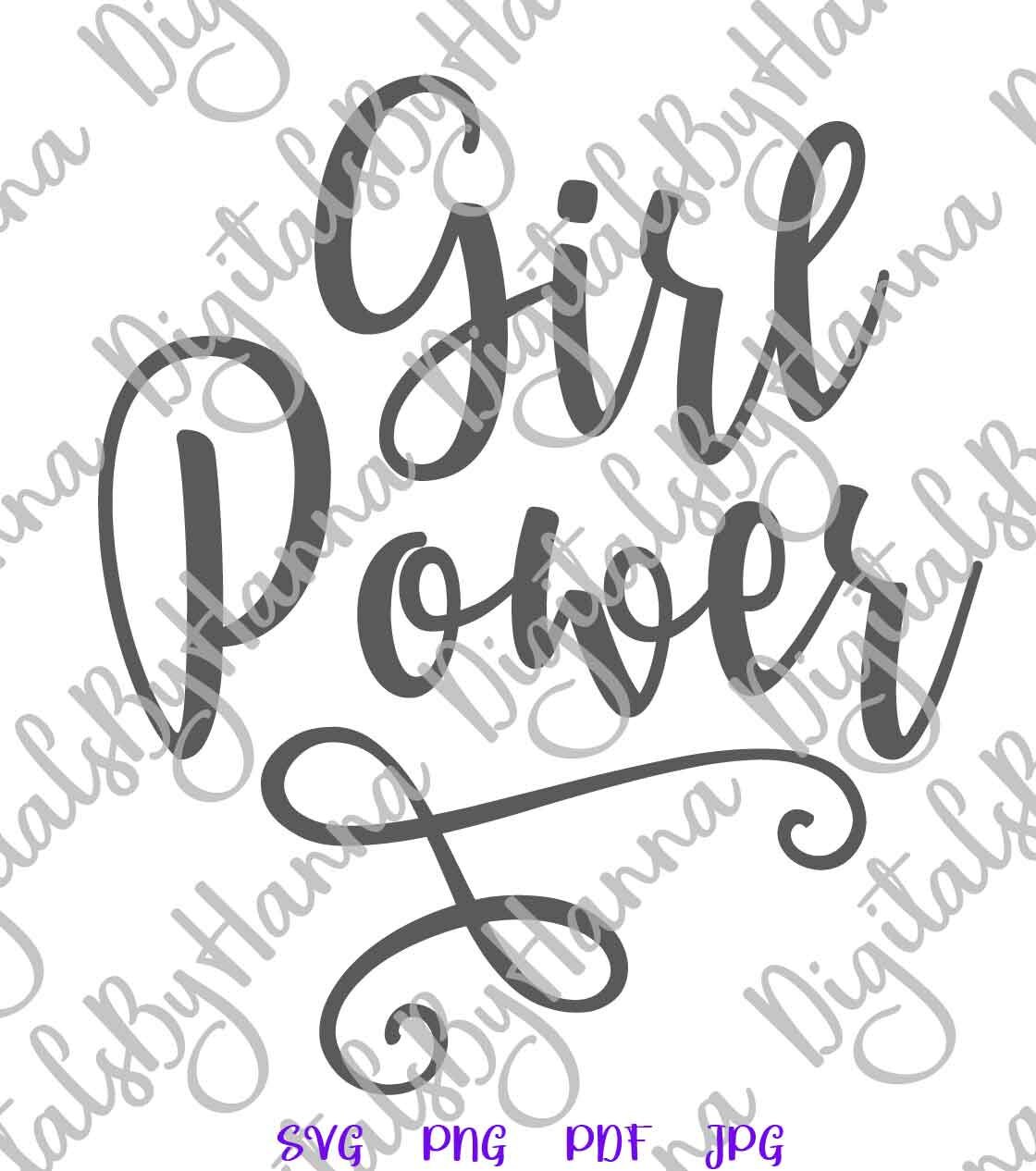 Girl Power SVG Feminism SVG Files for Cricut Feminist Sayings - Etsy