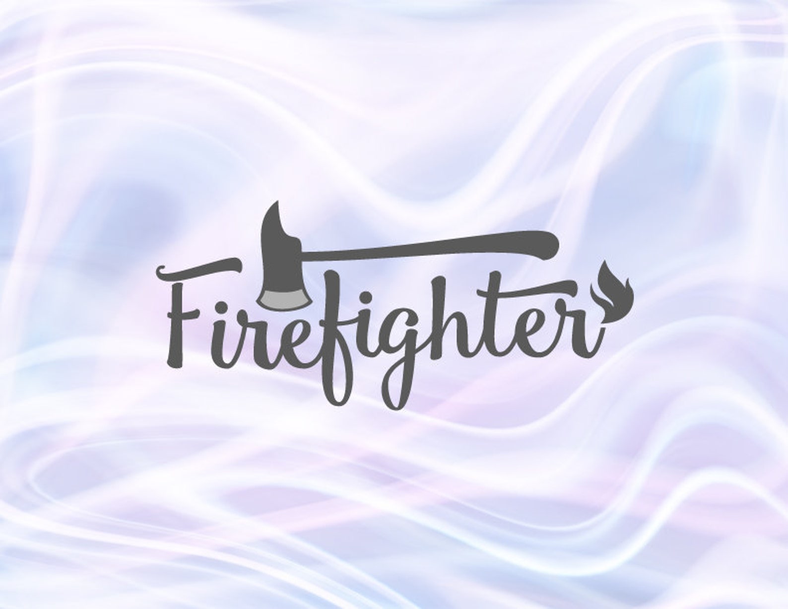 Firefighter SVG File for Cricut Saying Fire Fighter SVG | Etsy