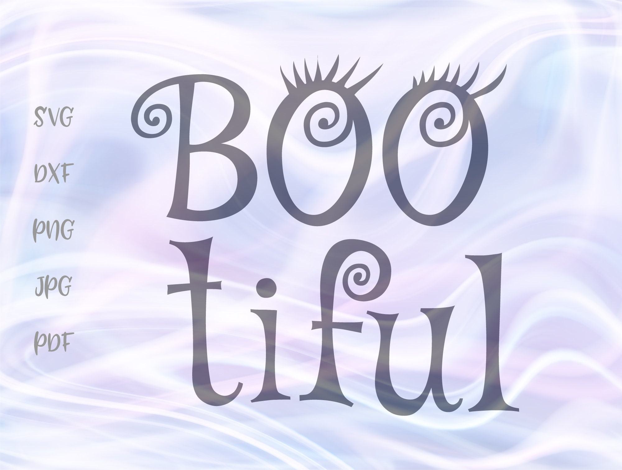 Happy Halloween SVG Files for Cricut Sayings Bootiful SVG Boo - Etsy