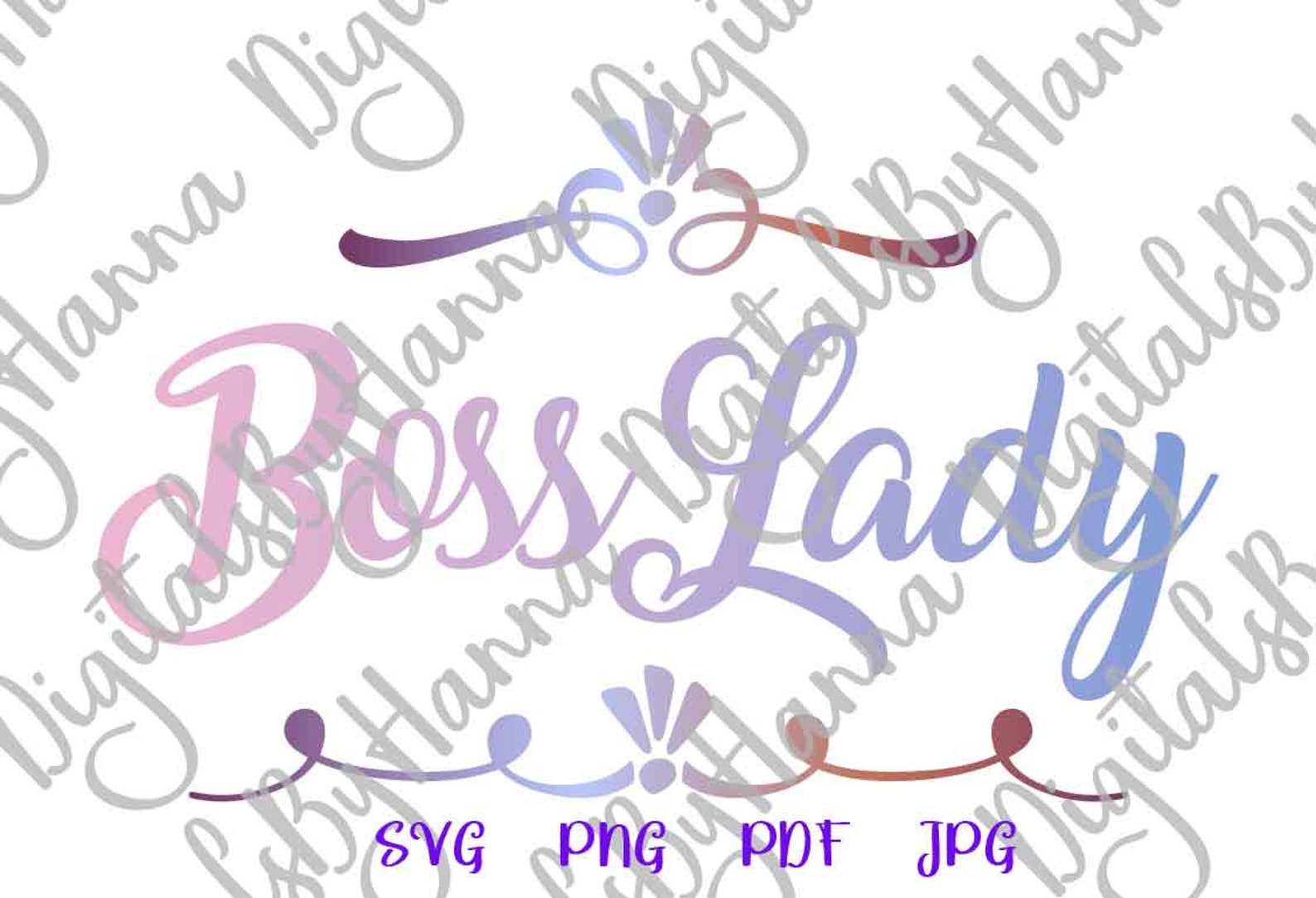 Office SVG Files for Cricut Sayings Boss Lady SVG Work Girl Quotes ...