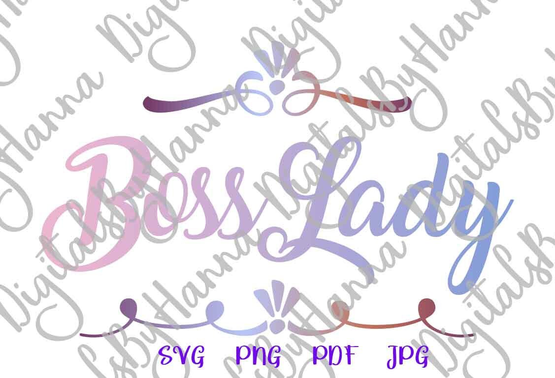 Office SVG Files for Cricut Sayings Boss Lady SVG Work Girl - Etsy Norway