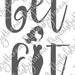 Crossfit SVG Files for Cricut Saying Get Fit SVG Weight Loss - Etsy