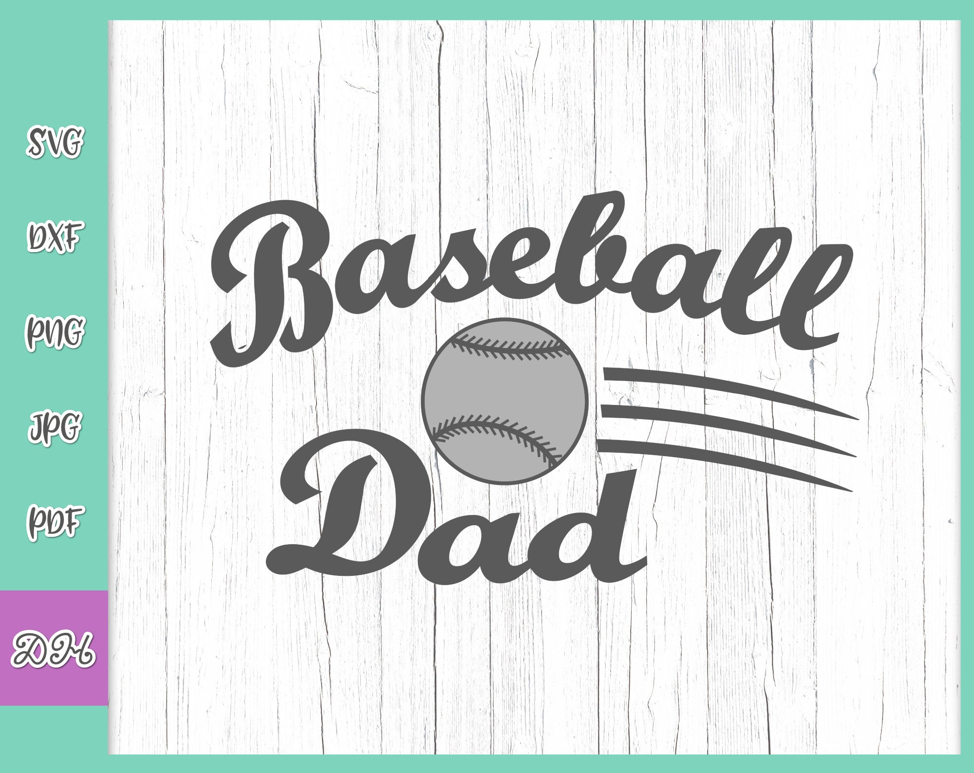 Sport Family SVG Files for Cricut Baseball Dad SVG Papa Father Player ...