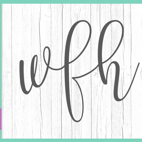 Work From Home Svg - Etsy