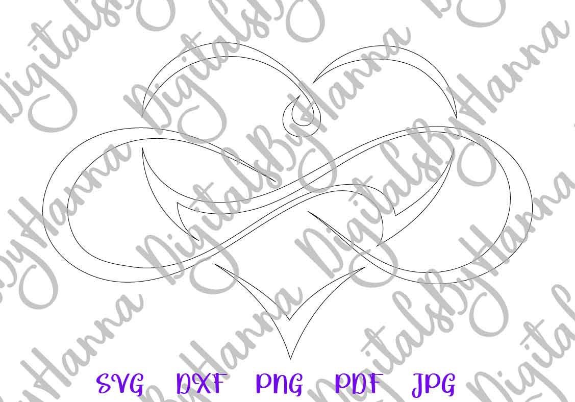 Polyamory SVG Files for Cricut Items Heart Infinity Love - Etsy