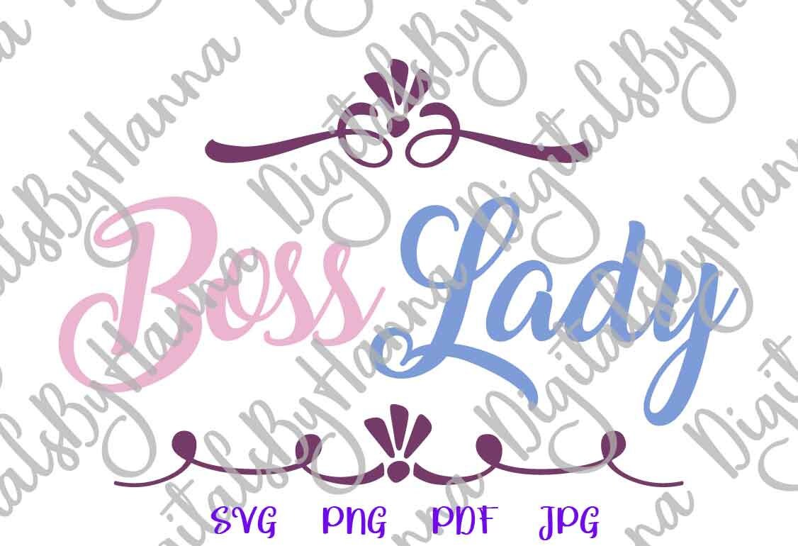 Office SVG Files for Cricut Sayings Boss Lady SVG Work Girl - Etsy Norway