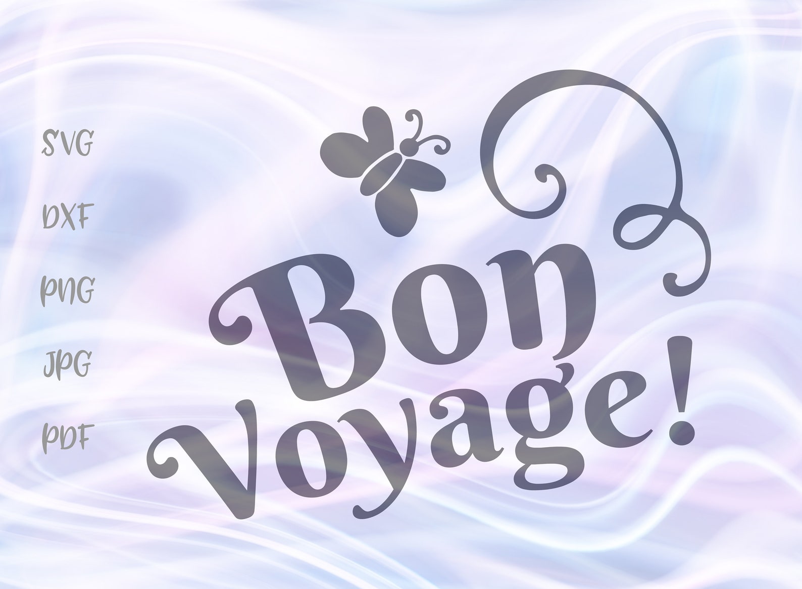 Travel SVG File for Cricut Sayings Bon Voyage SVG Safe Travel - Etsy