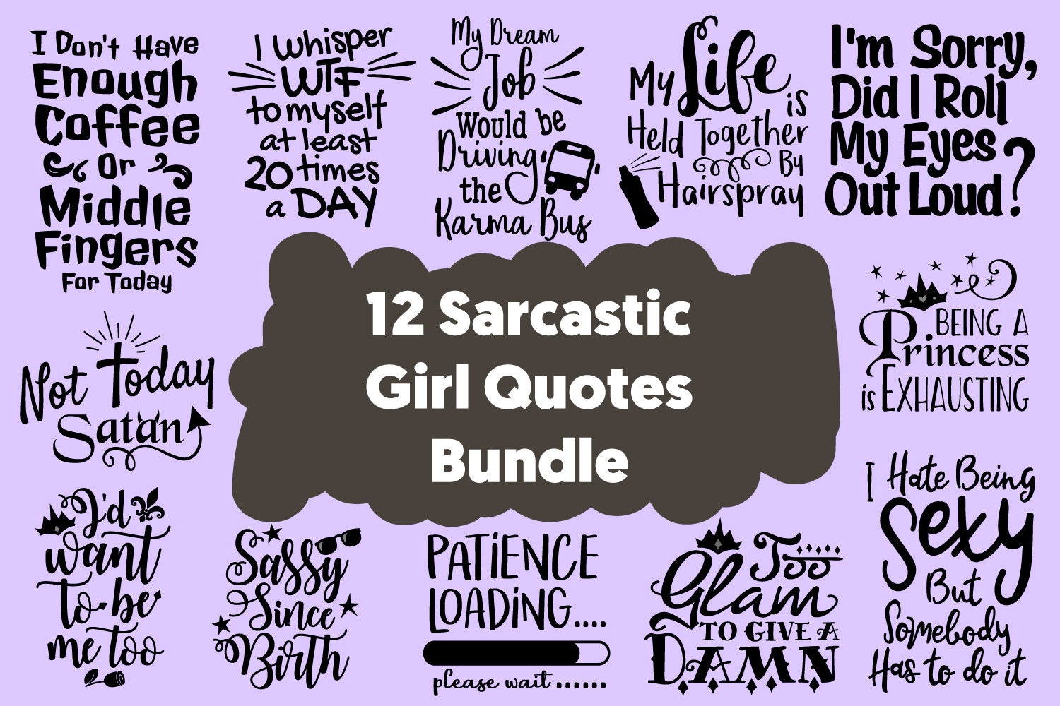 Sarcastic Girl Quotes Bundle SVG Files for Cricut Sayings - Etsy Australia Sarcastic Girl Quotes Bundle SVG Files for Cricut Sayings - Etsy Australia