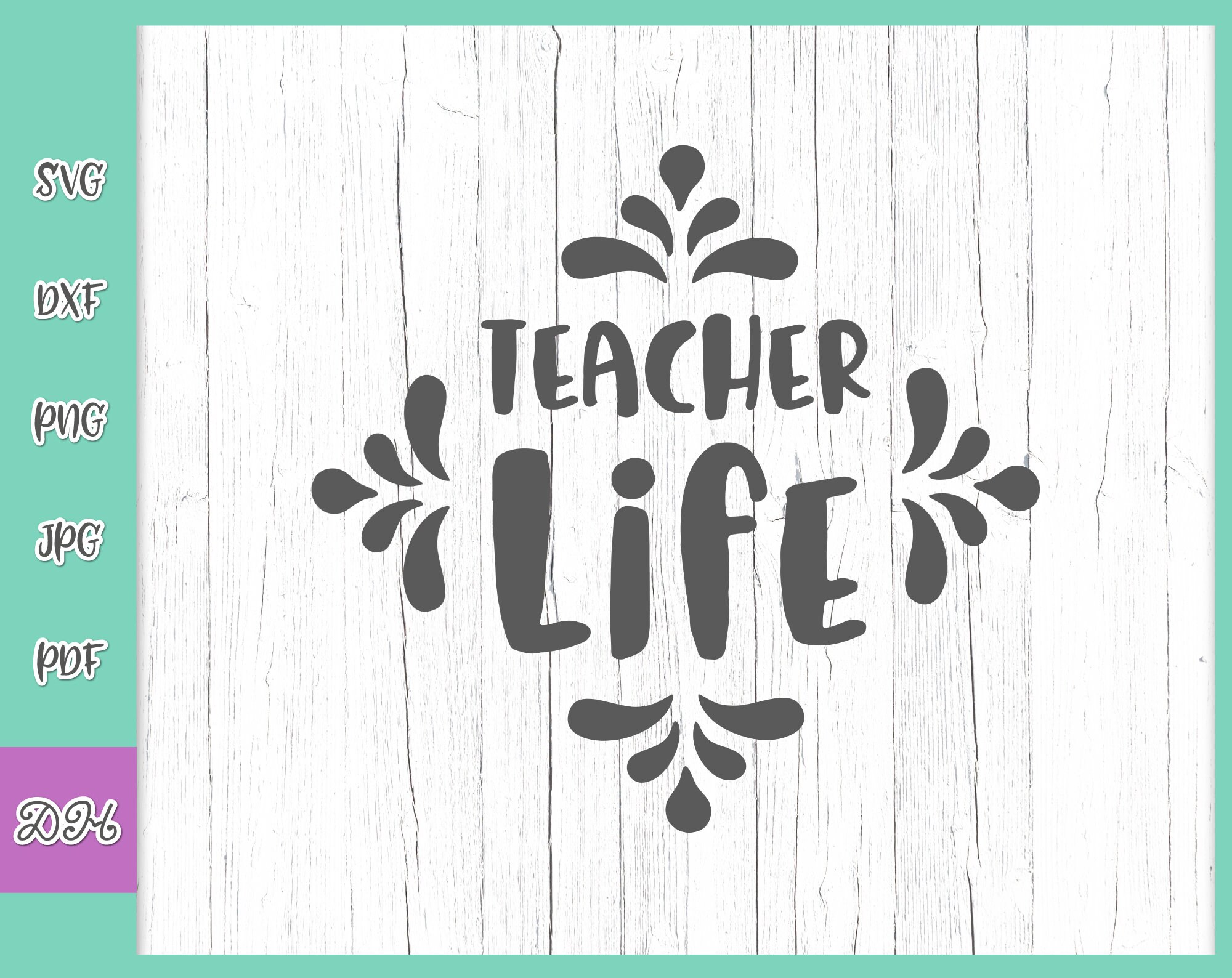 School SVG Files for Cricut Sayings Teacher Life SVG Appreciation ...