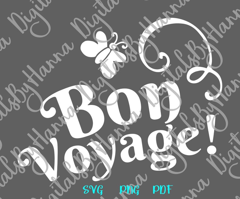 Travel SVG File for Cricut Sayings Bon Voyage SVG Safe Travel - Etsy