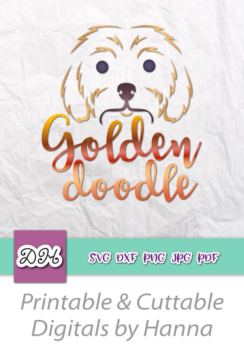 Golden Doodle SVG Goldendoodle SVG Labradoodle Svg Doodle Mom | Etsy