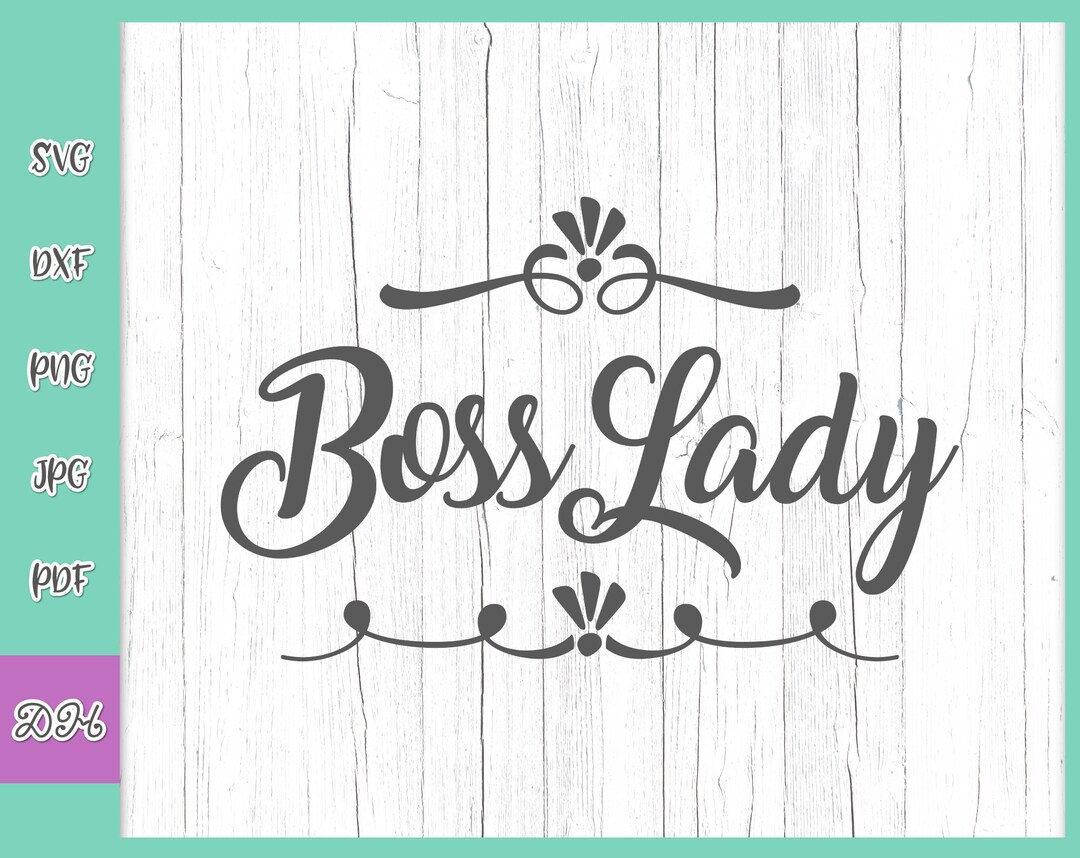 Office SVG Files for Cricut Sayings Boss Lady SVG Work Wife Mom Girl ...
