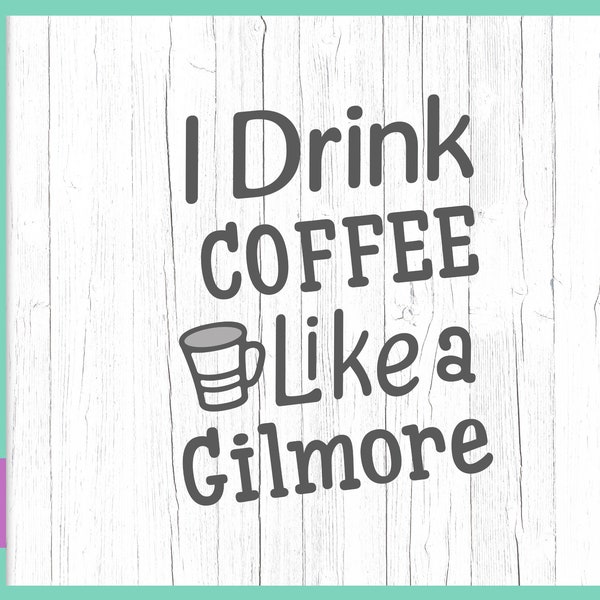 Gilmore Girl Clipart - Etsy